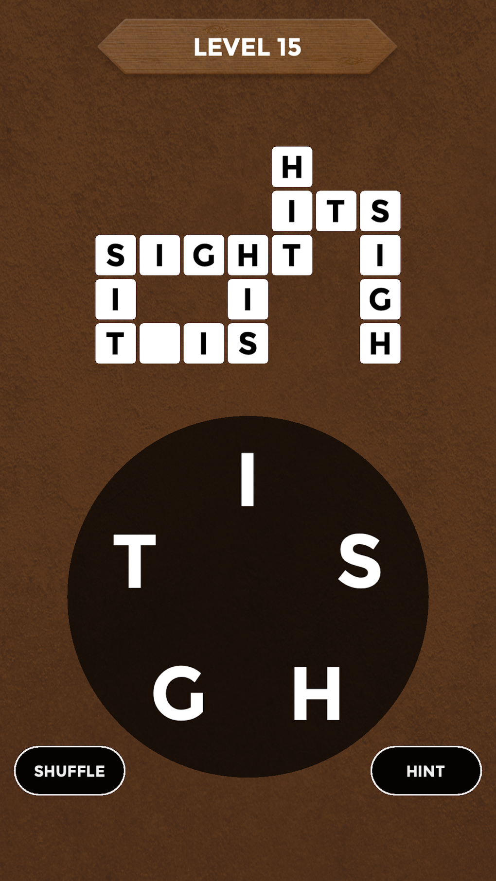 WoodWords - Cross Word Game for iPhone - Download