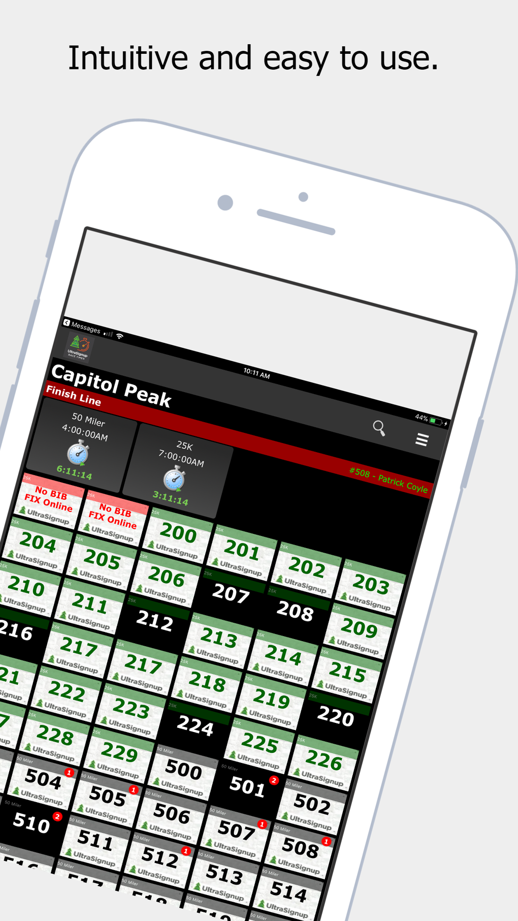 UltraSignup - Race Timer for iPhone - Download
