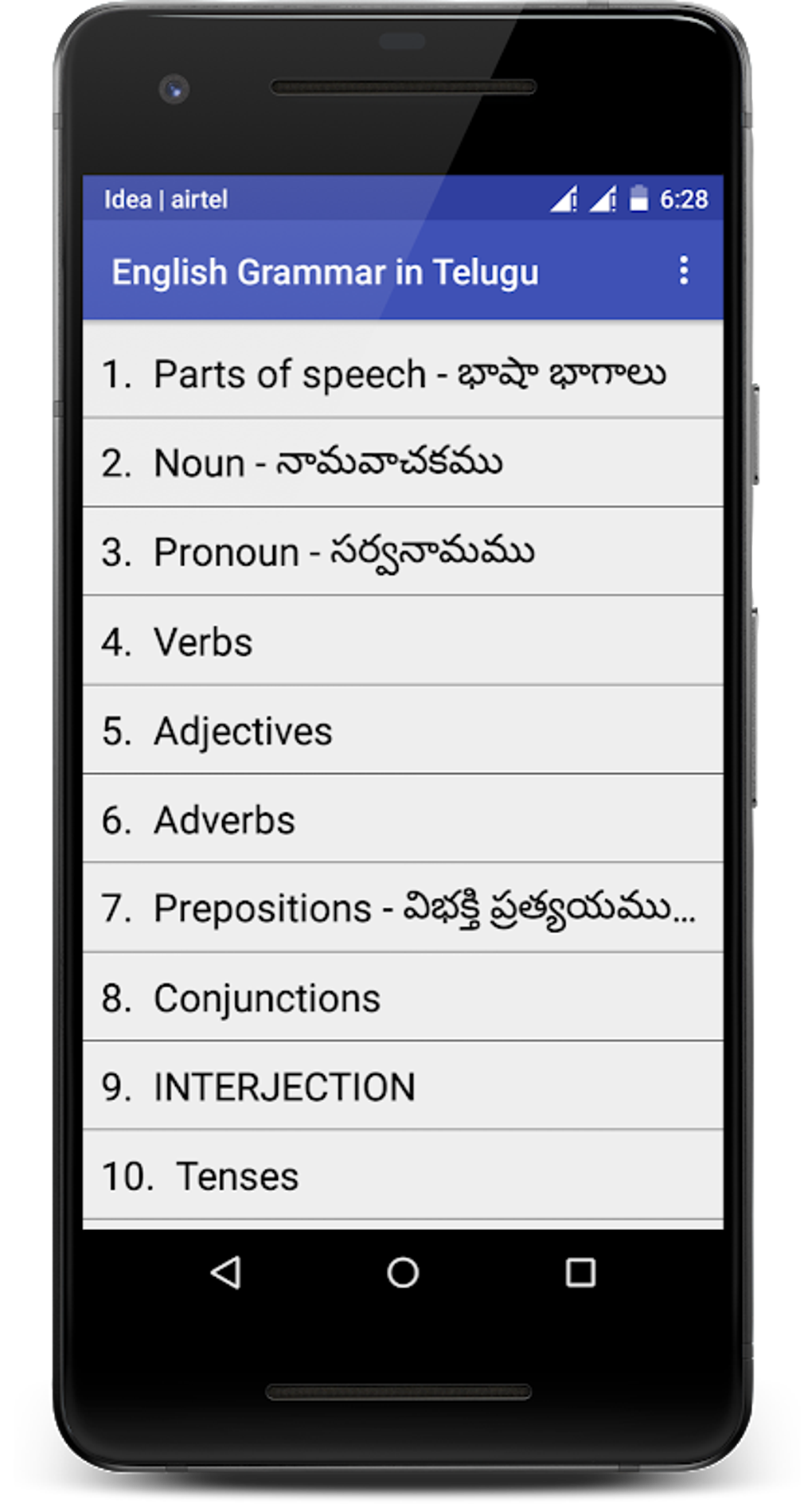 English Grammar In Telugu APK Para Android Download English Grammar In Telugu APK Para Android Download