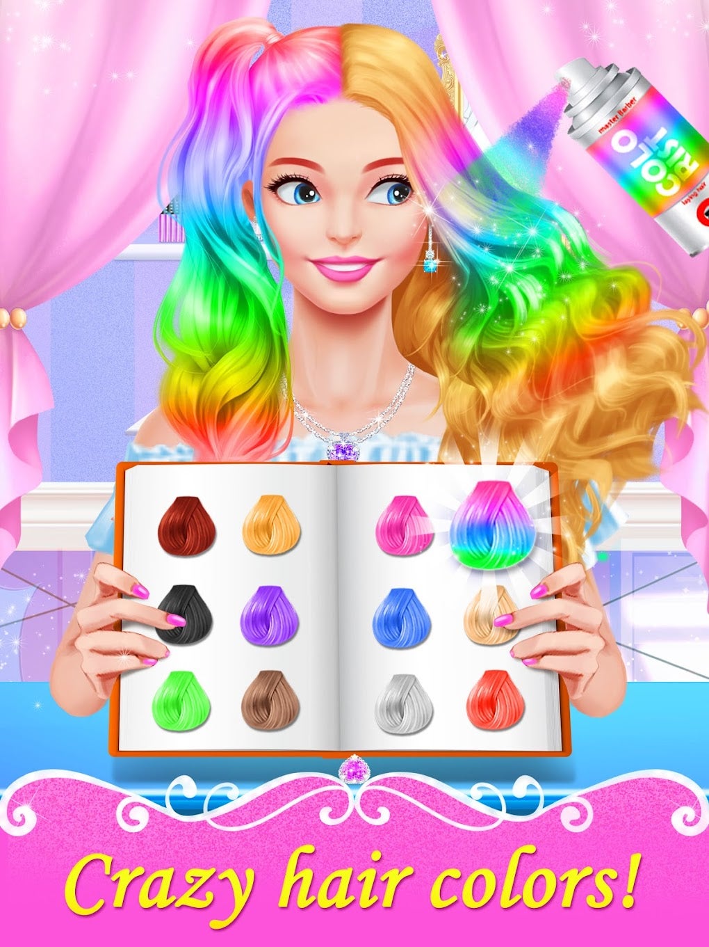 Girl Games Hair Salon Makeup For Android Download