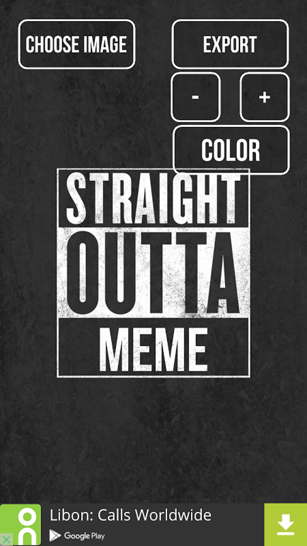 Straight Outta Meme Maker APK pour Android - Télécharger