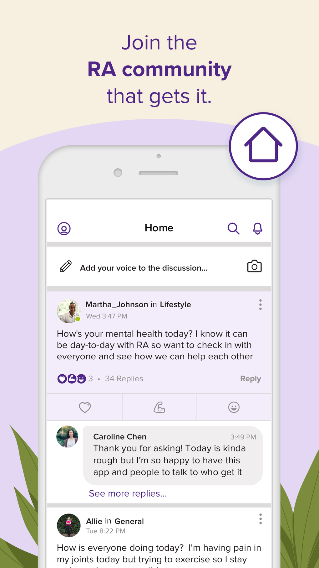 Bezzy RA: Rheumatoid Arthritis para iPhone - Descargar