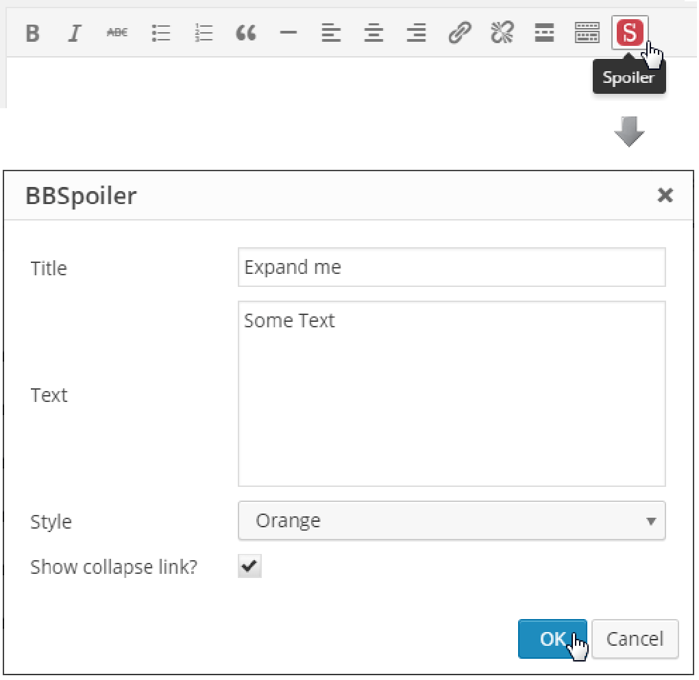 BBSpoiler para WordPress - Descargar