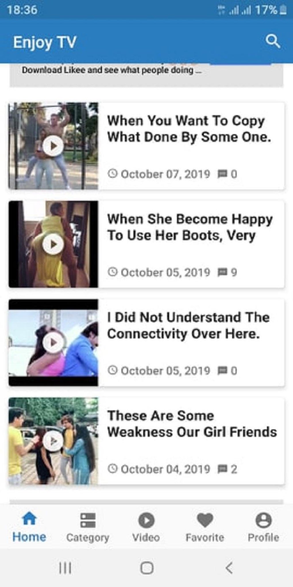 Enjoy TV für Android - Download