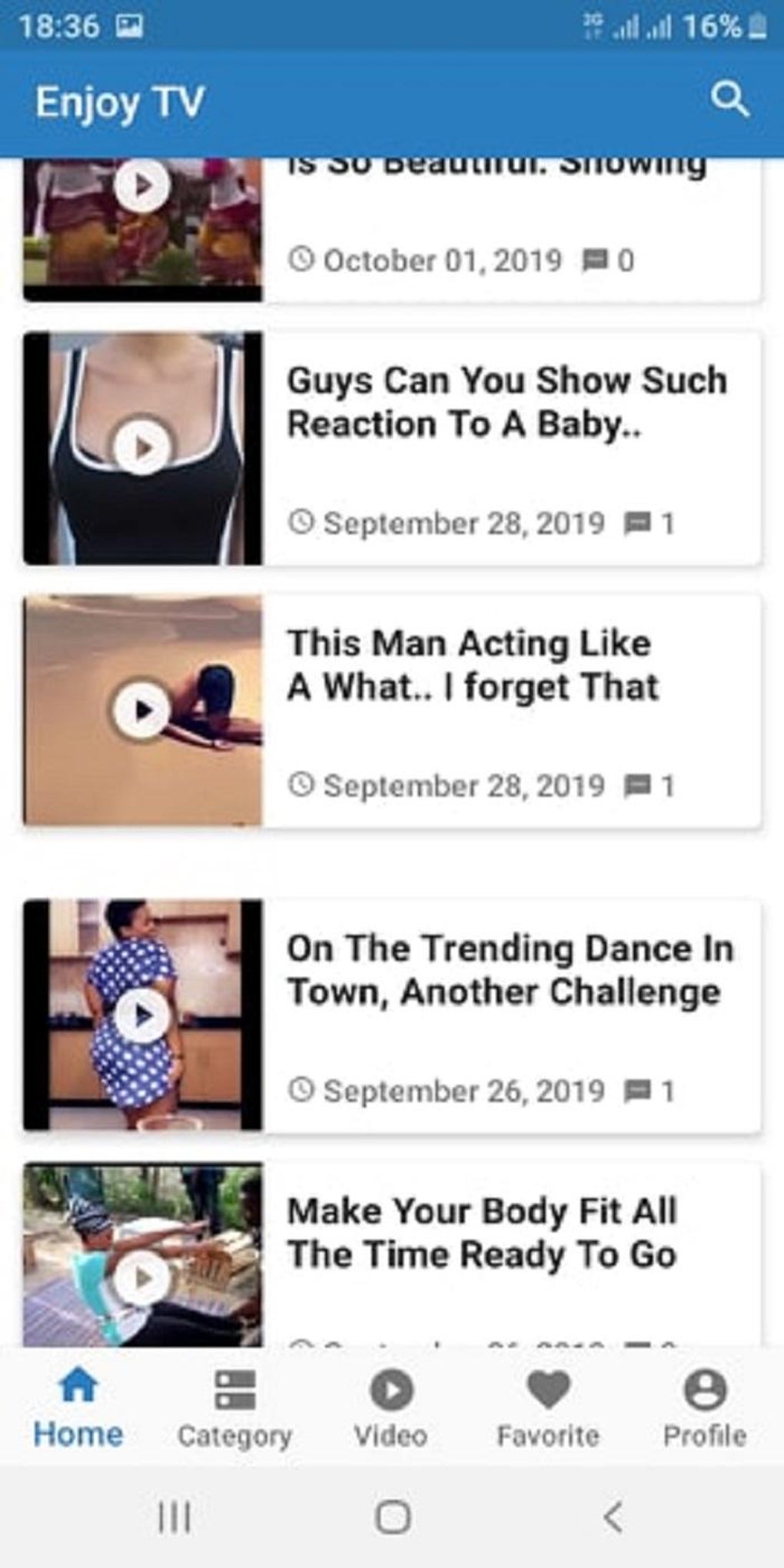 Enjoy TV para Android - Descargar