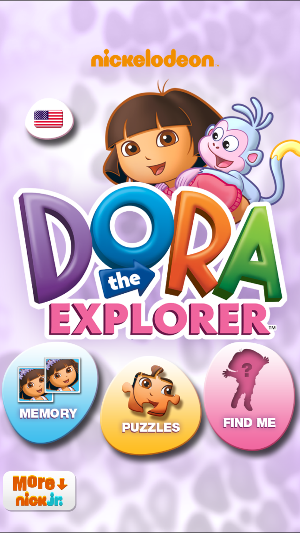 Playtime With Dora the Explorer for iPhone - Download