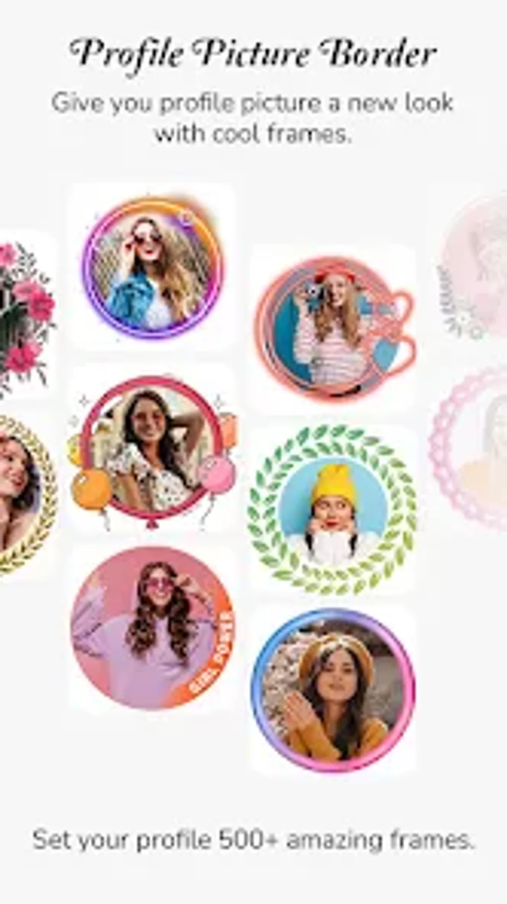 Android 용 Profile Picture Border :Frames - 다운로드