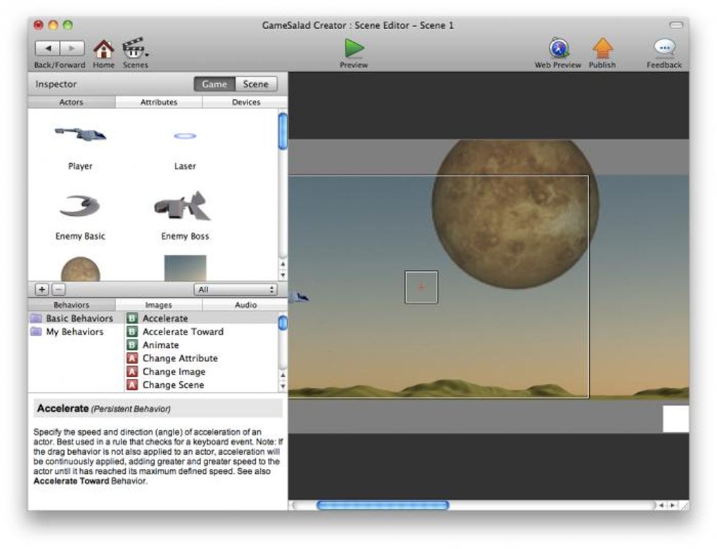 GameSalad para Mac - Descargar