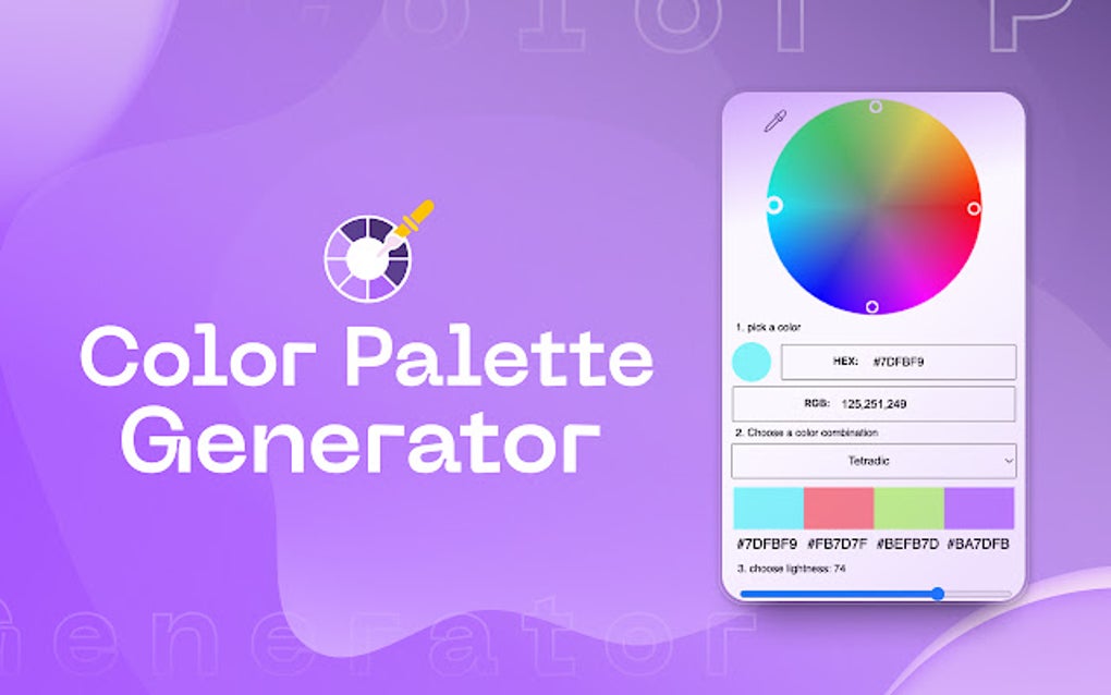 Color Palette Generator pour Google Chrome - Extension Télécharger