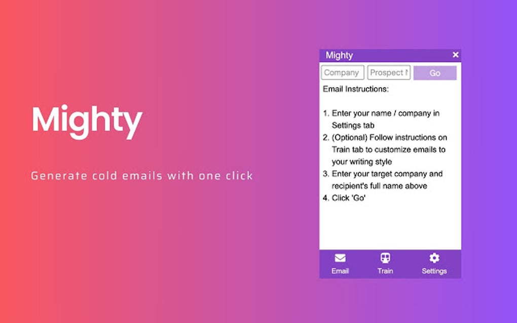 Mighty for Google Chrome - Extension Download