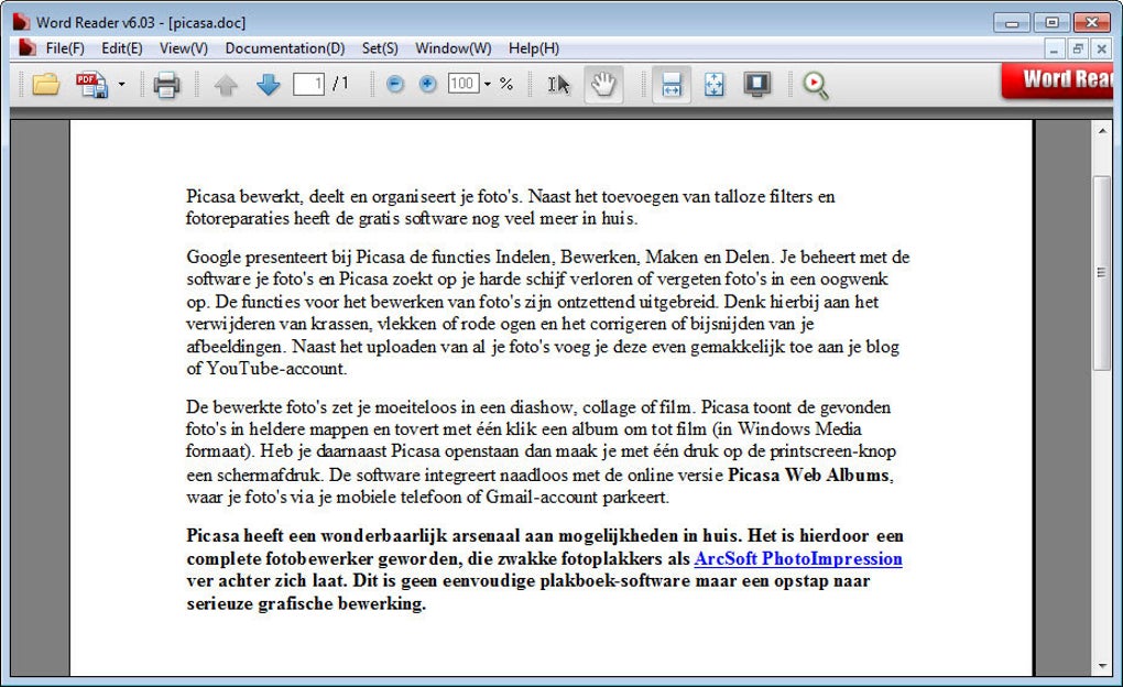 Word Reader - Download