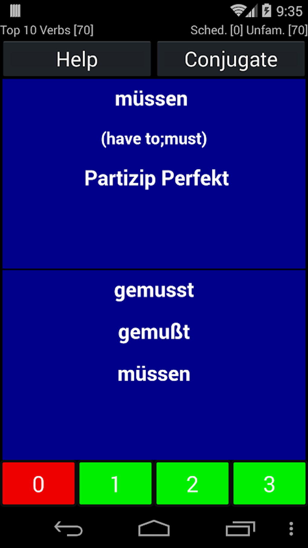 German Verb Trainer APK for Android - Download