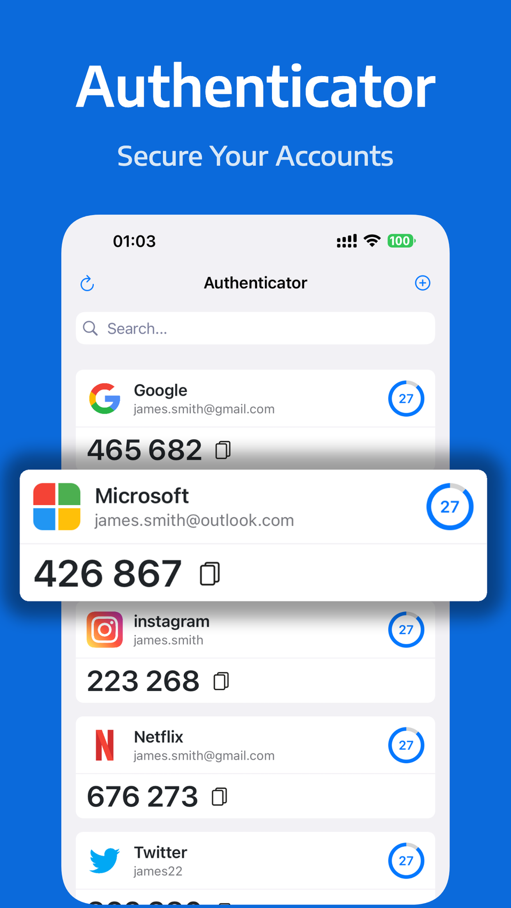 Authenticator App para iPhone - Descargar