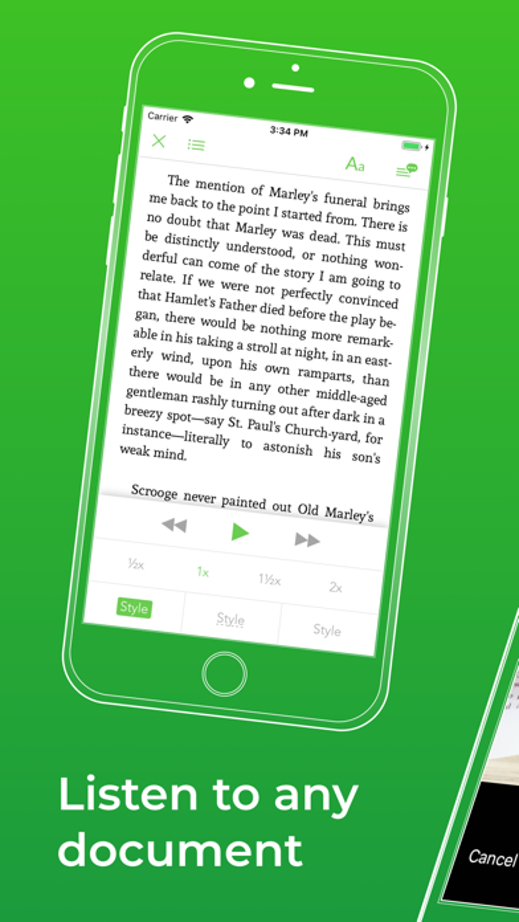 Voice Aloud Reader para iPhone - Descargar