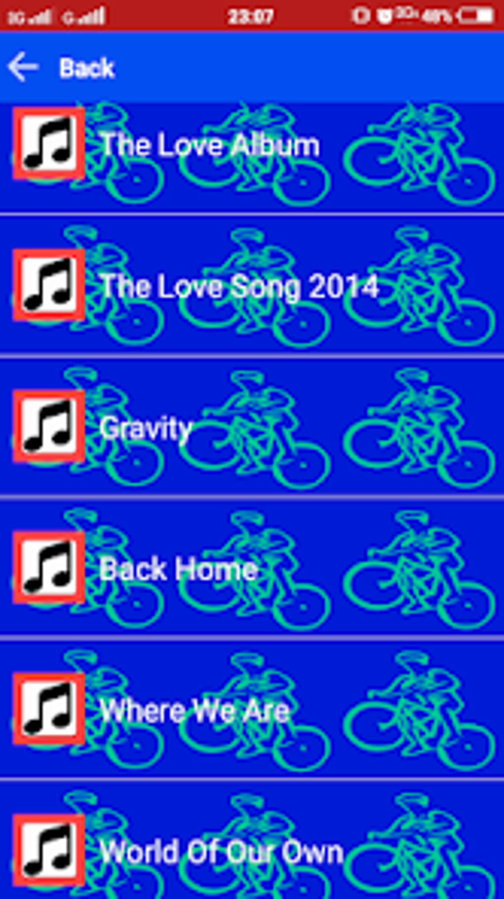 Android 용 Westlife Album Love Song - 다운로드