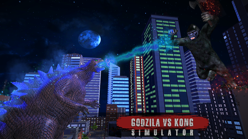 Godzilla Kong 2021: Angry Monster Fighting Games para Android - Descargar