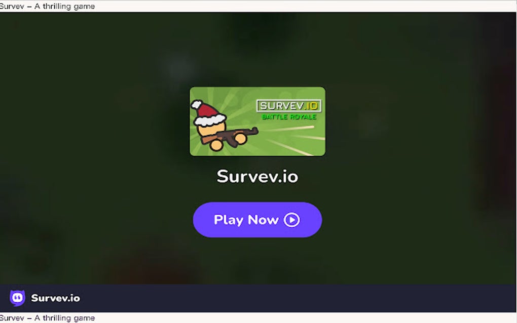 Survev para Google Chrome - Extensión Descargar