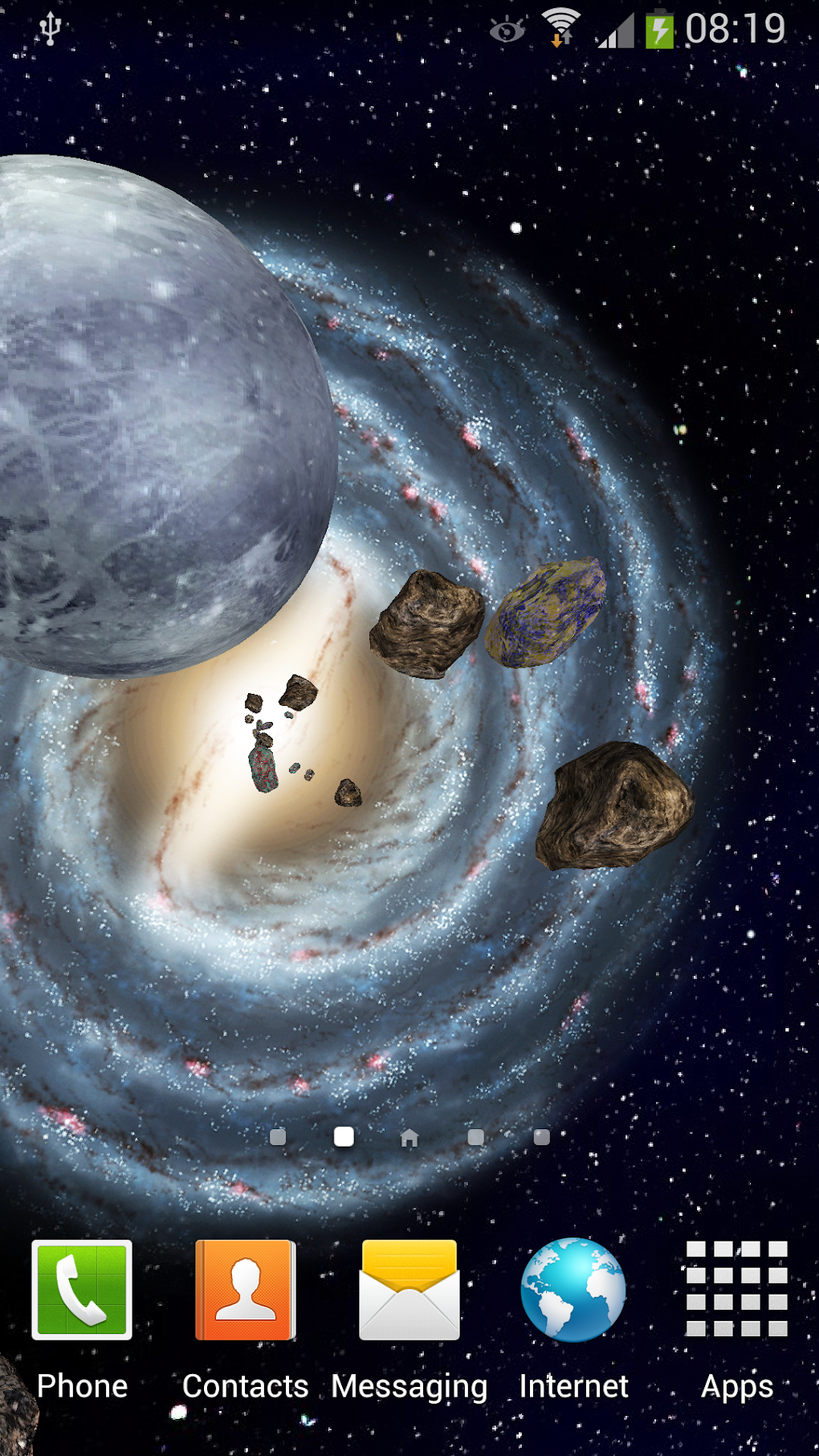 3D Space Live Wallpaper APK for Android - Download