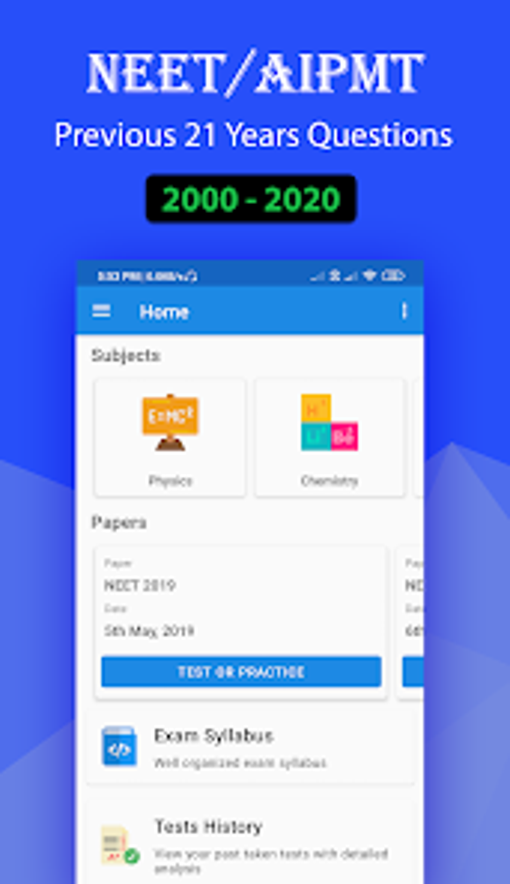 ExamGOAL: NEET PYQ Questions for Android - Download