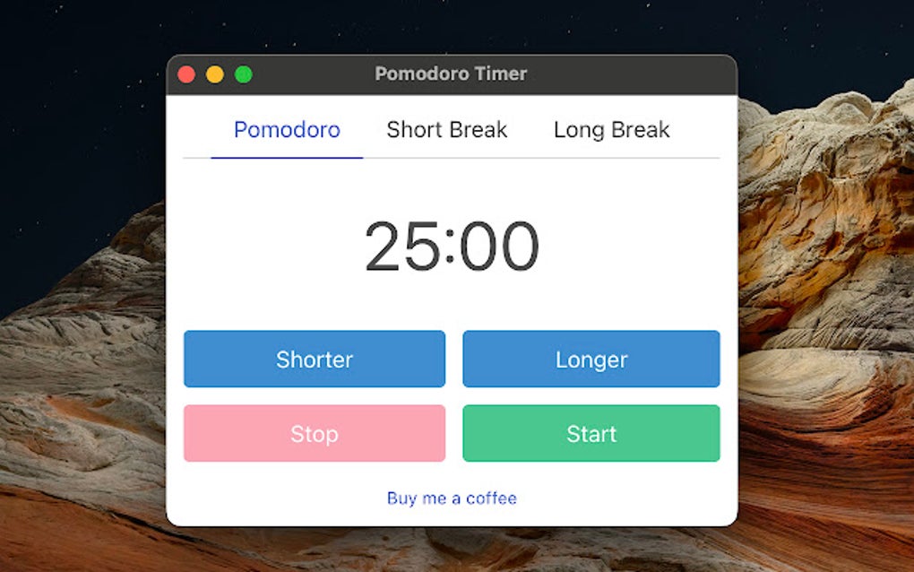 Pomodoro Timer สำหรับ Google Chrome - ส่วนขยาย ดาวน์โหลด