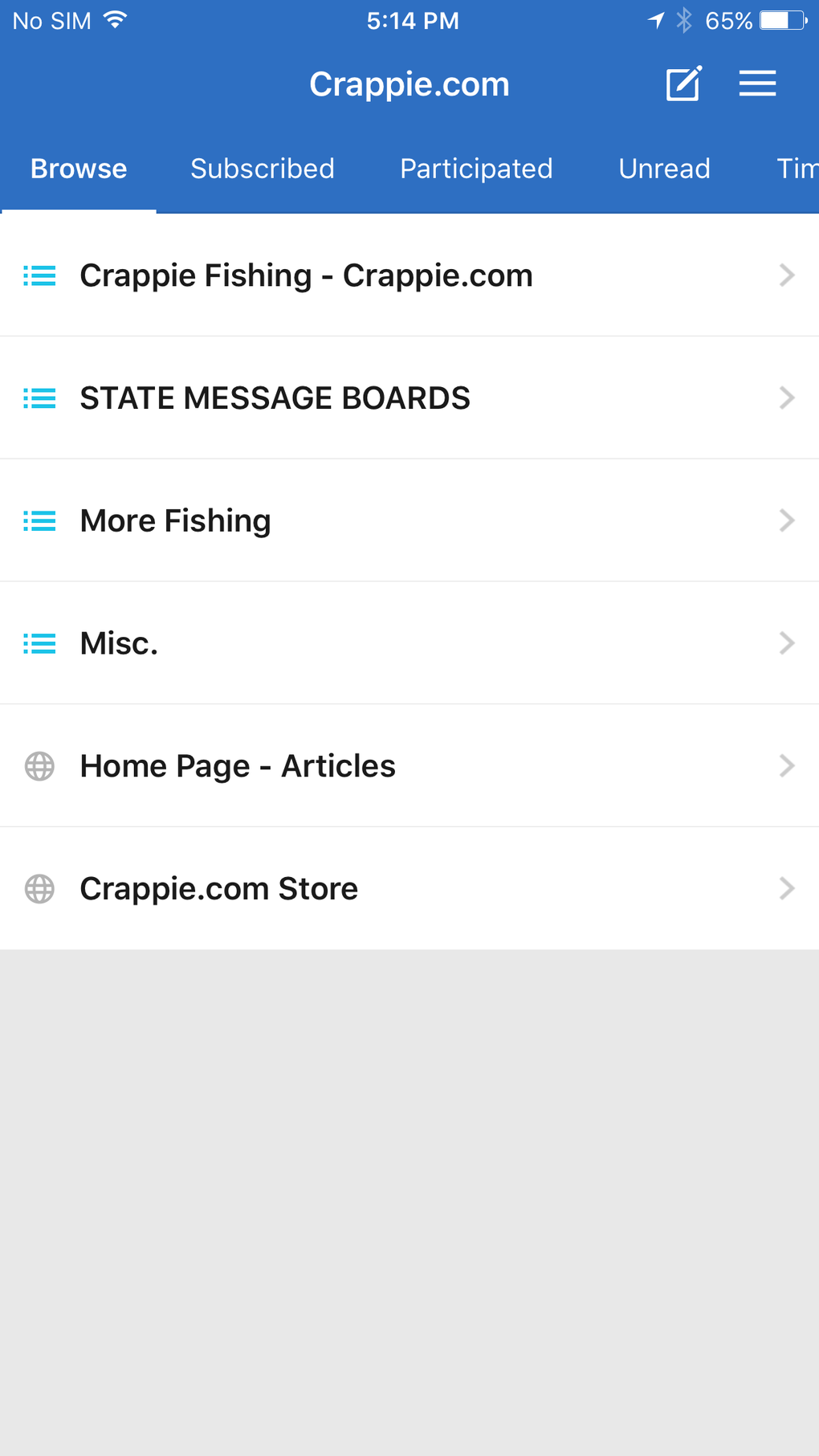 Crappie.com Fishing Forums for iPhone - Download