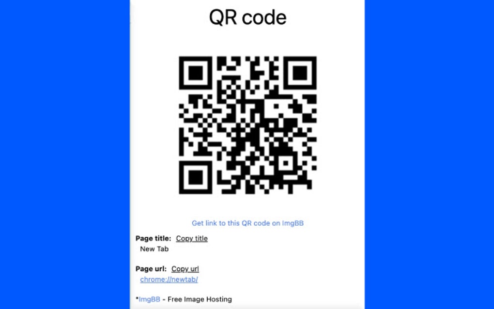 QR code for Google Chrome - Extension Download