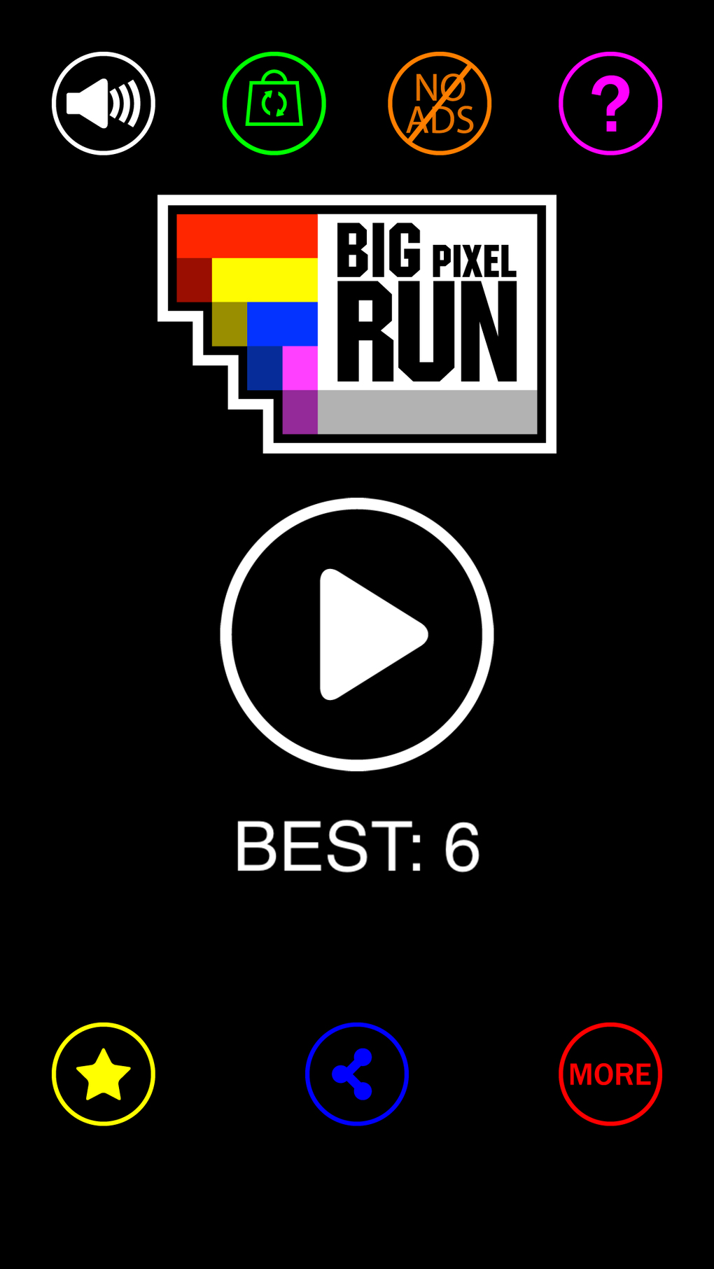 Big Pixel Run para iPhone - Descargar