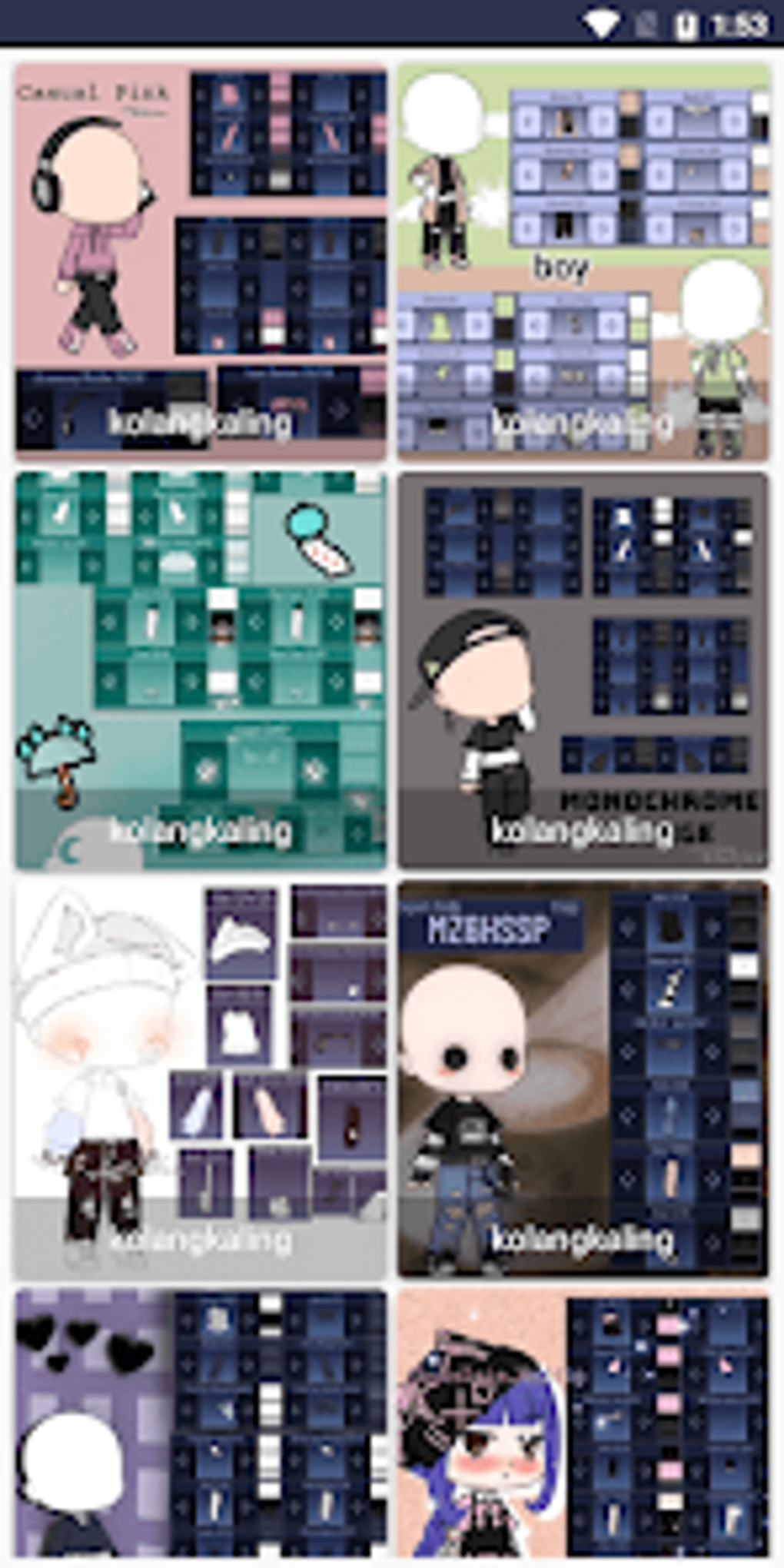 Outfit Ideas Club For Gacha per Android - Download