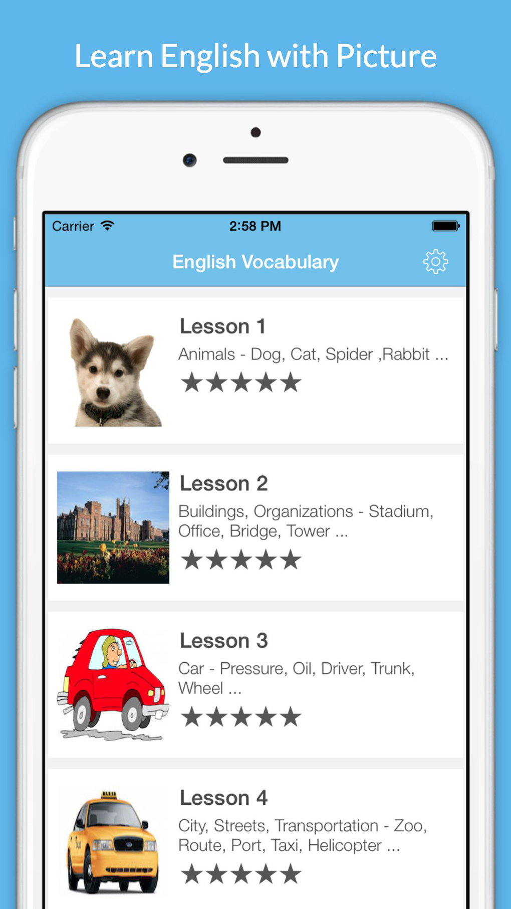 Learn English With Pictures for iPhone - Download