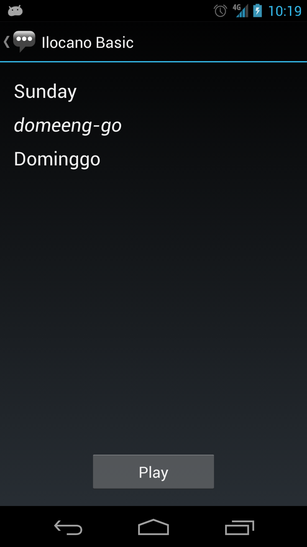 Ilocano Basic Phrases for Android - Download