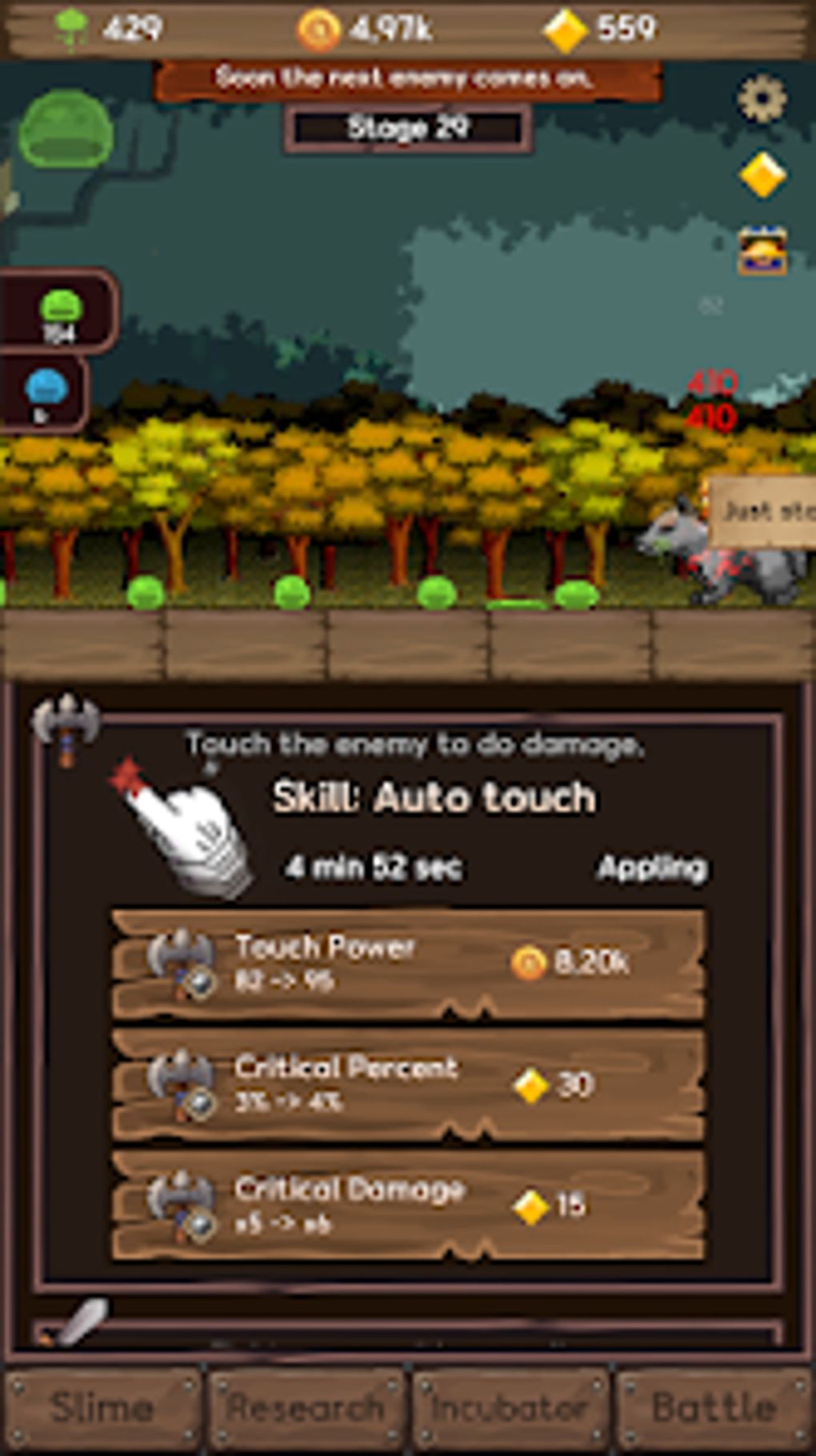 Save the slime forest for Android - Download