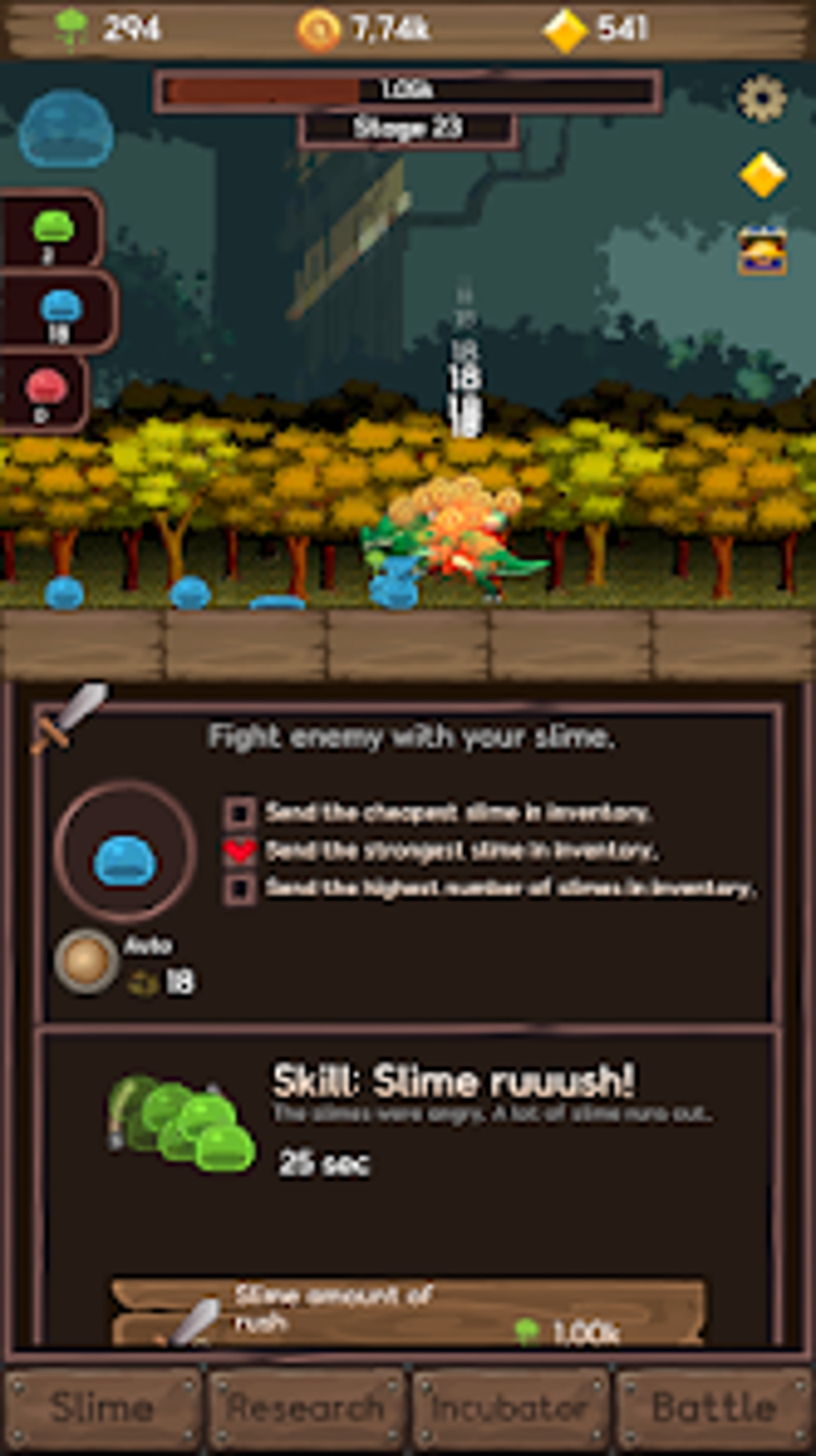 Save the slime forest for Android - Download