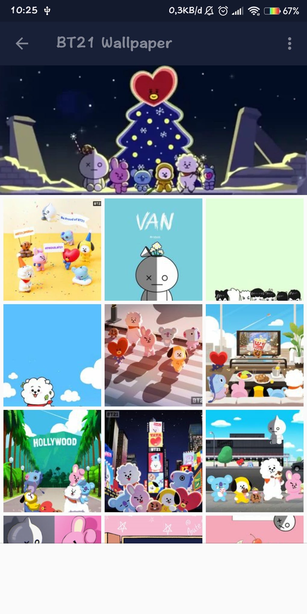 BT21 BTS Wallpaper für Android - Download