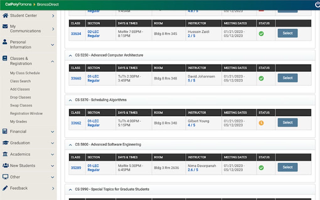 BroncoDirect+ Google Chrome 용 - 확장 프로그램 다운로드