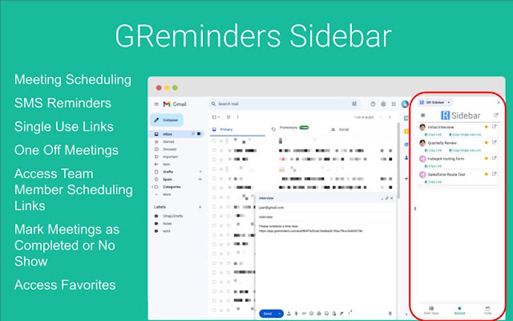 GReminders Sidebar for Google Chrome - Extension Download