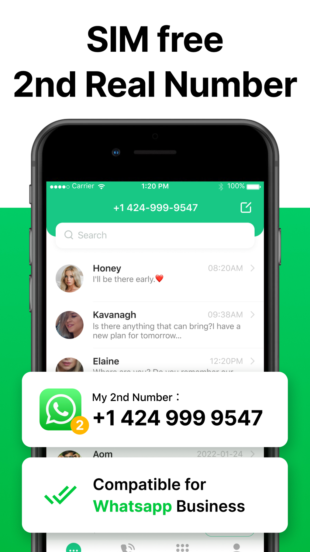 Second Number para iPhone - Descargar