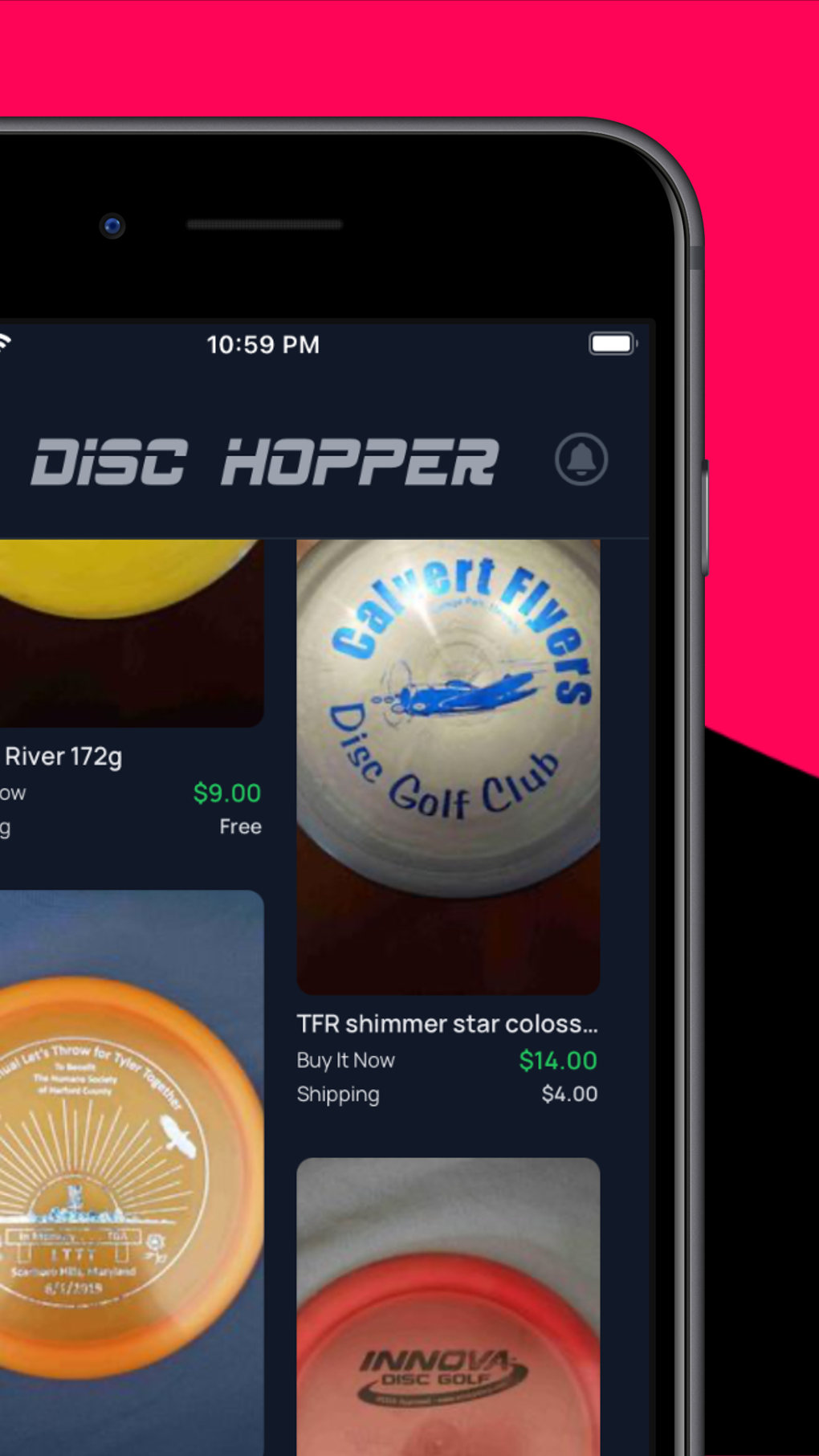 Disc Hopper Disc Golf App for iPhone - Download