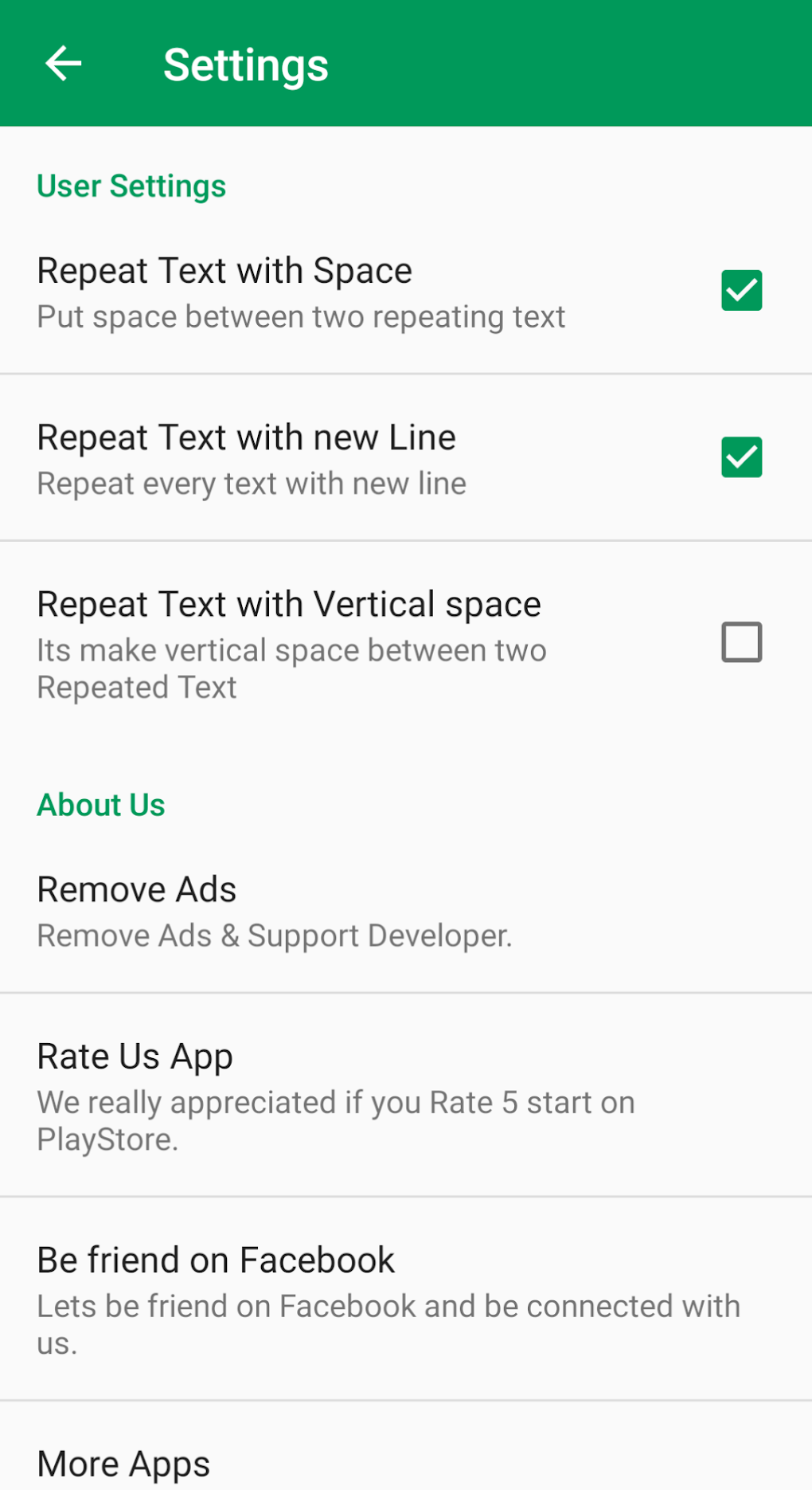 Text Repeater: Repeat Text 10K para Android - Descargar