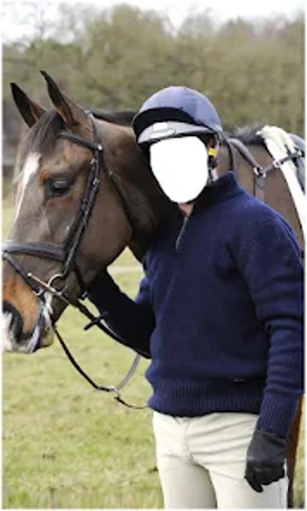 Man With Horse Photo Suit for Android - Download
