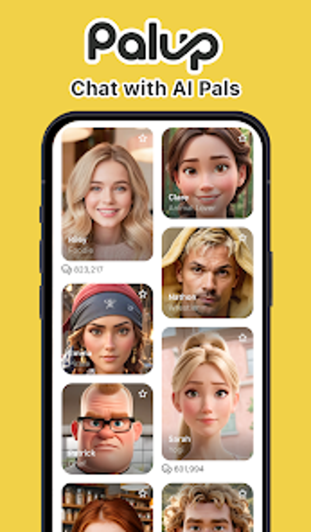 Android 용 PalUp: Chat with AI Pals - 다운로드