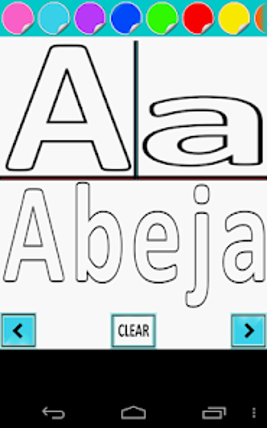 Spanish ABC Trace Learn for Android - Download