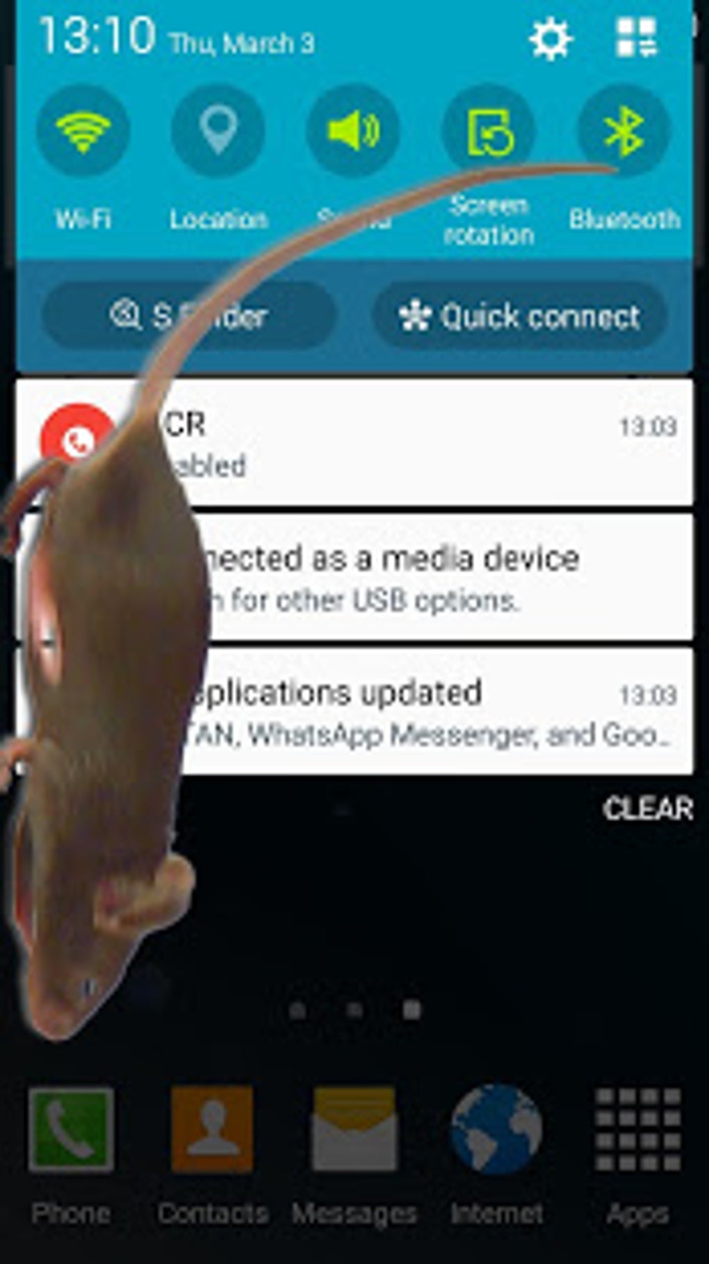 Mouse on Screen Scary Joke APK for Android - Download