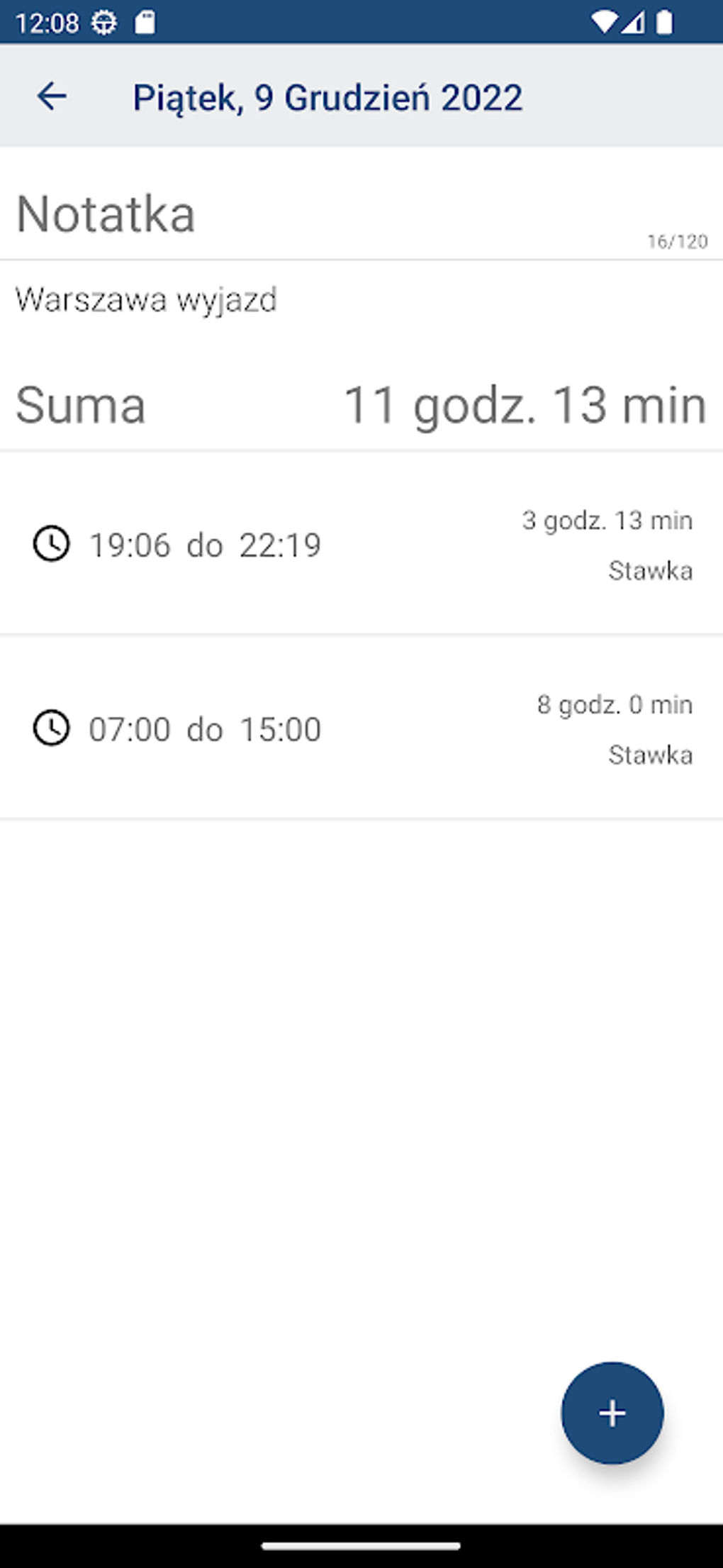 Czas pracy i zarobki APK for Android - Download