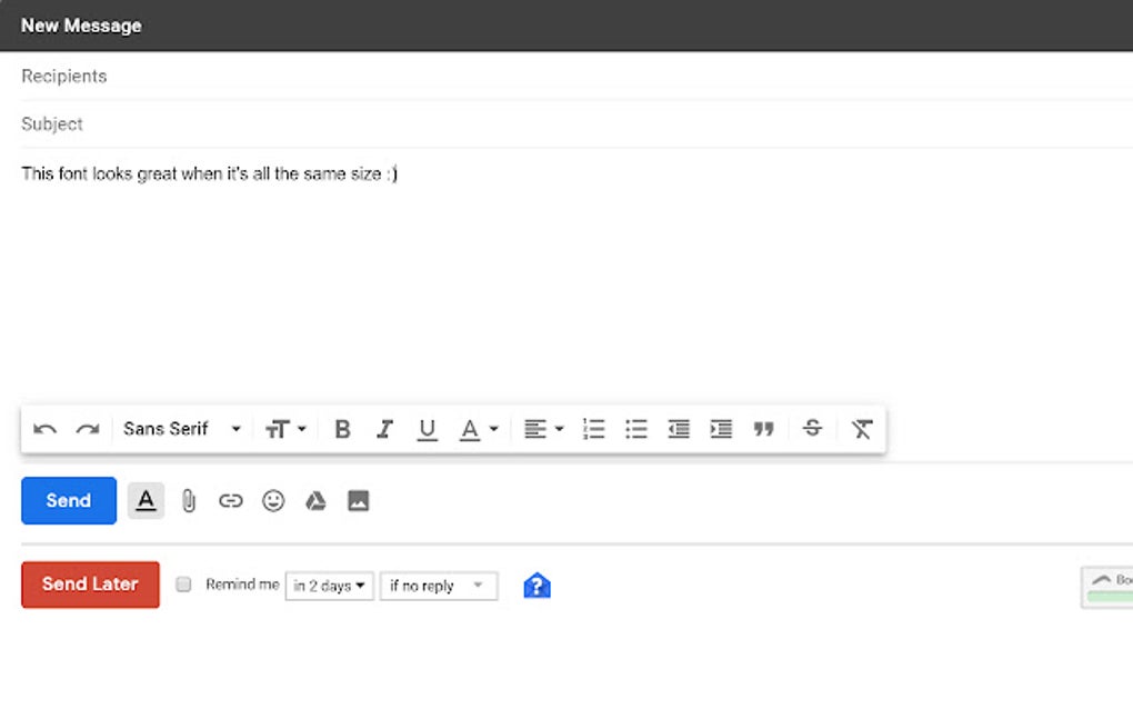 Gmail text formatter for Google Chrome - Extension Download Gmail text formatter for Google Chrome - Extension Download