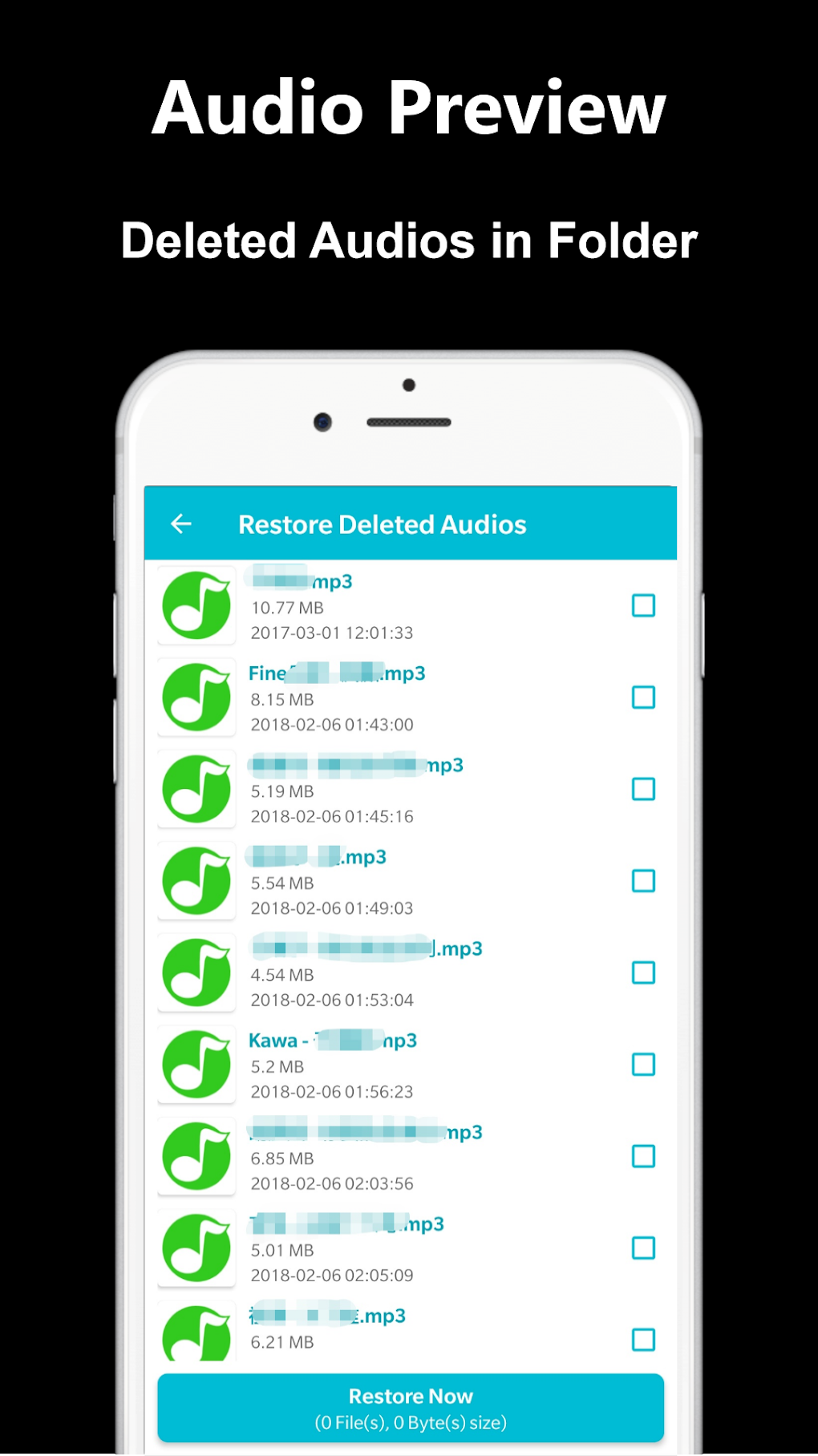 Deleted Audio Recovery - Restore Deleted Audios APK for Android - Download