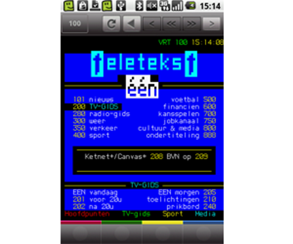 Eén Teletekst voor Android - Download