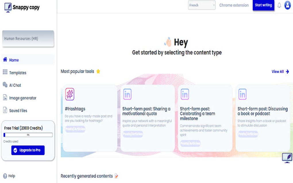 Snappy copy Extension para Google Chrome - Extensión Descargar