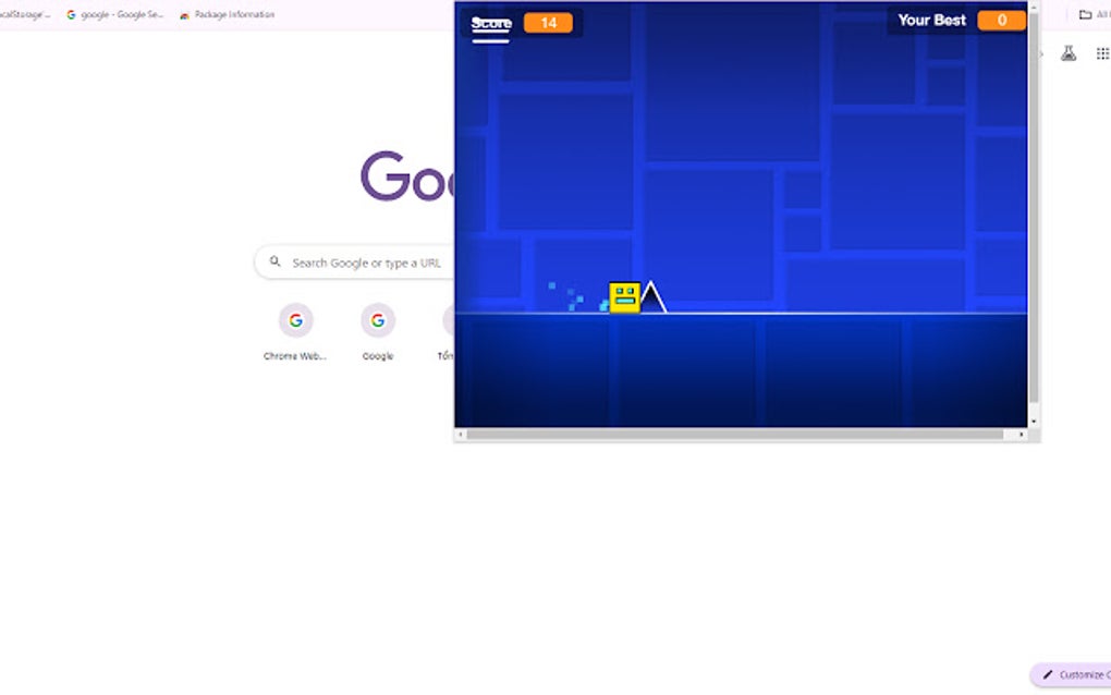 Geometry Dash Official Google Chrome için - Eklenti İndir