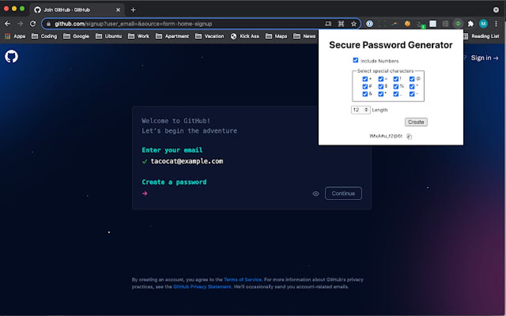 Secure Password Generator para Google Chrome - Extensión Descargar Secure Password Generator para Google Chrome - Extensión Descargar