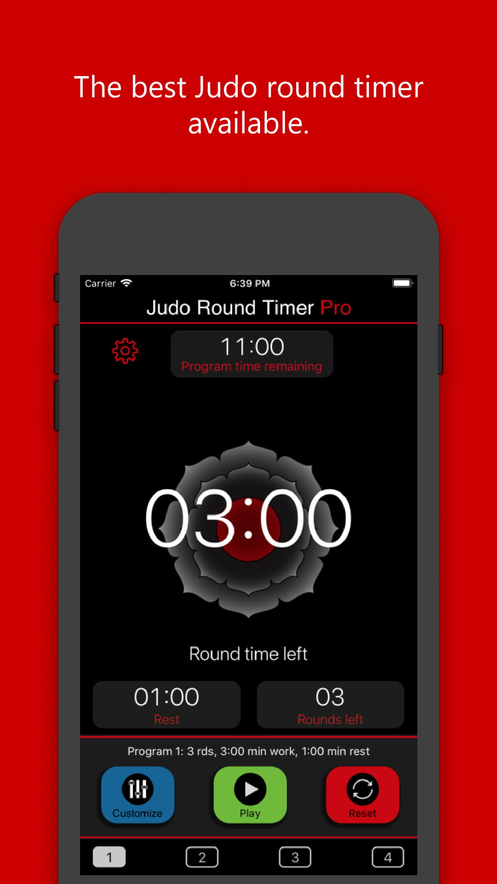 Judo Round Timer Pro for iPhone - Download